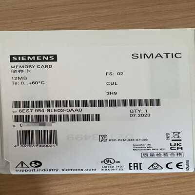 【SIMATIC内存卡】未拆封！询价