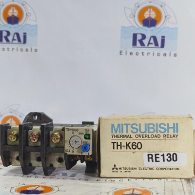 MITSUBISHI THK60 3POLE THERMAL OVERLOAD RELAY 100127V 29 A