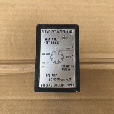 VOLCANO AMP FLAME EYE METER AMP 6