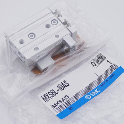 SMC MXS6L10AS  Pneumatischer Schiebetisch Zylinder unused