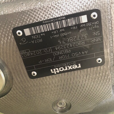 【询价】力士乐柱塞泵A4VSO71DR/10R-PPB13N00，德