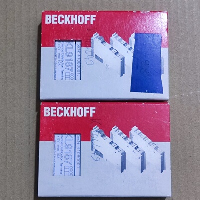 议价全新原包装现货BECKHOFF KL9187 倍福端子模块