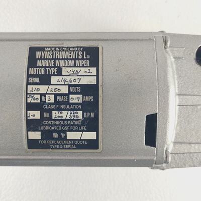 Wynstruments WYN 62 Marine Window Wiper 210250 V 170330  200