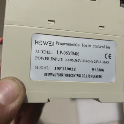 KEWEI科威PLCLP06M04R实图功能
