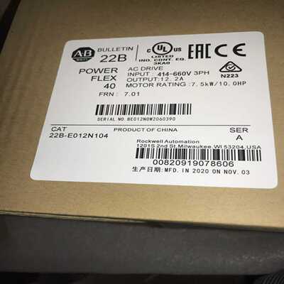 询价AB变频器22D-D012N10422b-e012/d01