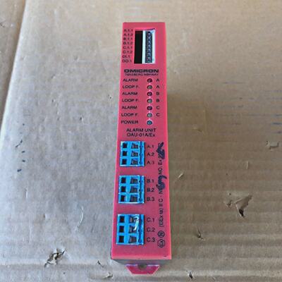 OMICRON OAU01AEX ALARM UNIT OAU01AEX