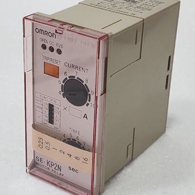 OMRON SEKP2N MOTOR PROTECTION RELAY 200220240 VAC