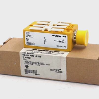 NEW TURCK ELEKTRONIK VB40P7X5CS12 MULTIBOX VB40P7X5CS12