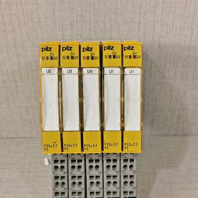 LOT 5 PCS PILZ PSSu E F PS POWER SUPPLY MODULE 312190