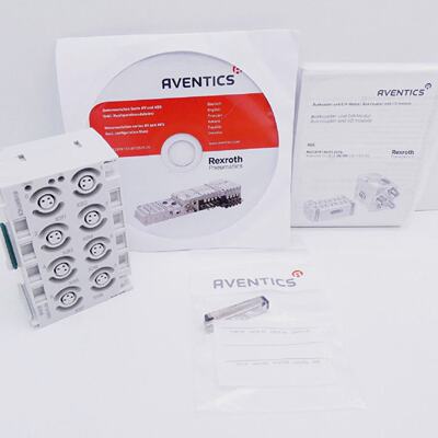 Aventics AESDIO8DI8M8 MNR R412018233 Buskoppler 24VDC 1A unu