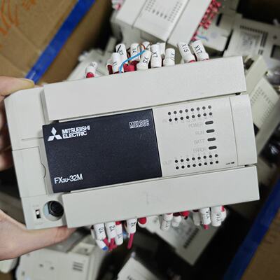 三菱PLCFX3U32MRESA二手拆机成色八九-议价