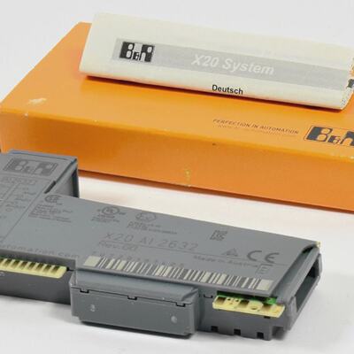 BR Automation Analoges Eingangsmodul 2xAI X20AI2632 X20 AI 2