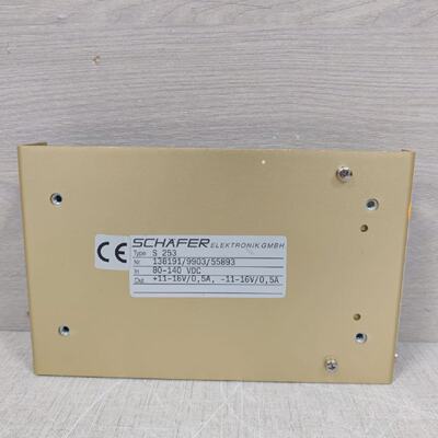 SCHAFER ELEKTRONIK GMBH S 253 80140 VDC