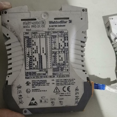 魏德米勒信号隔离器8581180000WasPROF