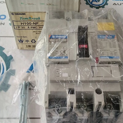 New Terasaki Tembreak H100NF 30A PMC 3P 8kV 150kA Circuit Br