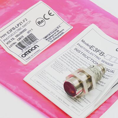 Omron E3FBLP21F2 E3FBLP21F2 12615 10 to 30VDC Photoelectric