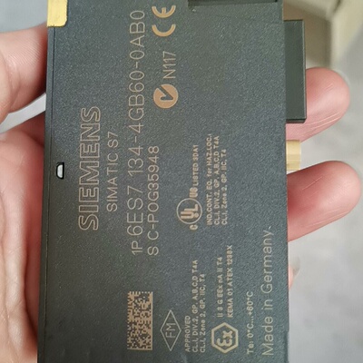 6ES71344GB600AB0二手拆机西门子模块实物