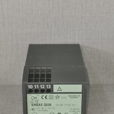 CAMILLE BAUER AG SINEAX G536 Power Factor Transducer  New Wi