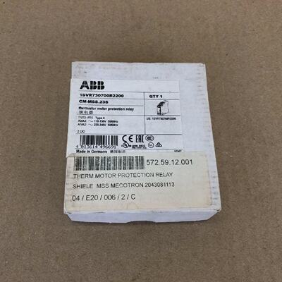 ABB CMMSS.23S THERMISTOR MOTOR PROTECTION RELAY CMMSS23S 1SV