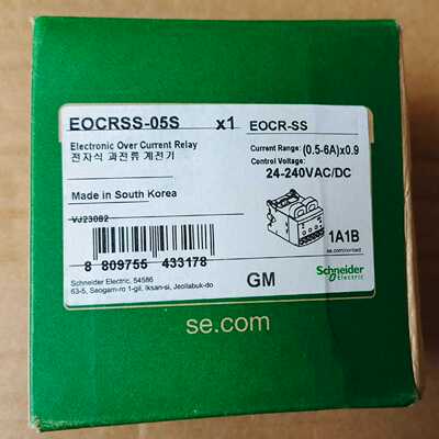 询价施耐德EOCRSS-05S电子式过流继电器，全新正品，实图