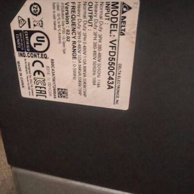 议价Delta Inverter Vfd550c43a适用