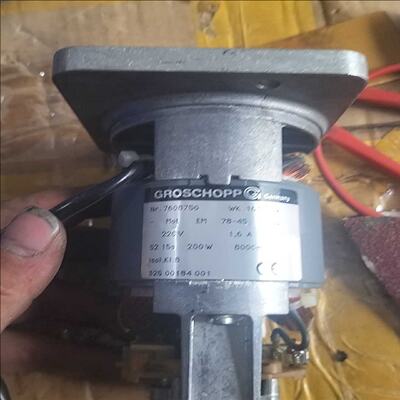 寻德国GROSCHOPP220高速电机8000转200W悄悄电子