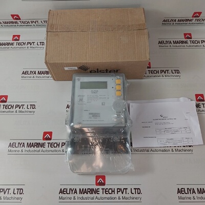 Elster Alpha A1621 Kwh  Kvarh  Kvah Mtre10000 Imp  3PH4WHT C