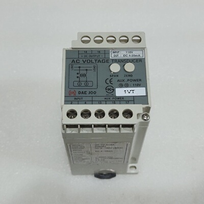 DAE JOO DT1VA1AA AC VOLTAGE TRANSDUCER 110220VAC