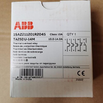 议价原装ABB热过载继电器   TA25DU-14M   (10-14A)