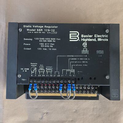 BASLER ELECTRIC SSR12512 Statischer Spannungsregler 91859001