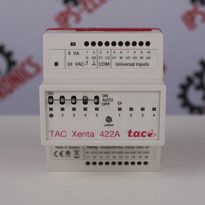 TAC XENTA 422A 007302460 DIGITAL IN  OUT MODULE  6 months wa