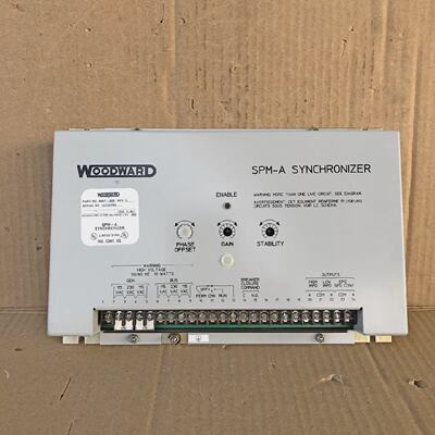 WOODWARD 9907028 SPMA SYNCHRONIZER REV.C
