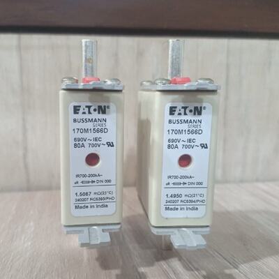 5PCS LOT  EatonBussmann 170M1566D High speed Fuse 80A AC 690