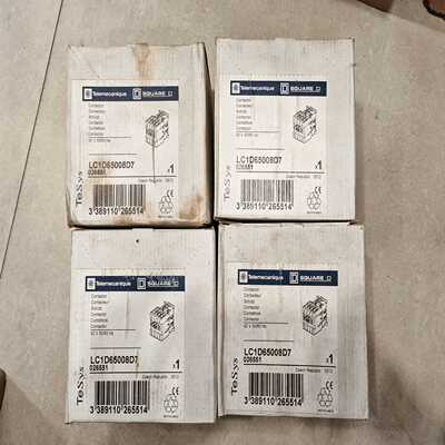 施耐德直流接触器LC1D65008D7 42V 全新原装4个--议价商品