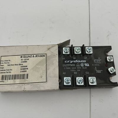 1pc X Solid State Relais 50amp CRYDOM D53TP50D 530V 50A