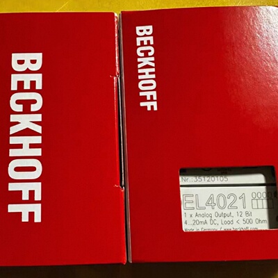 议价倍福模块EL4021全新 倍福模块EL7041 原装现货