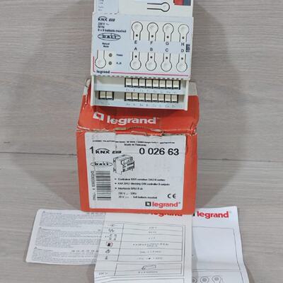 Legrand 0 026 63 INTERFACE MODULE 230V 50Hz 8X8 BALLASTS WIT