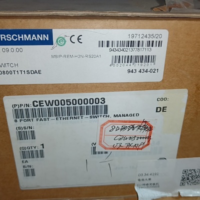 全新Hirschman赫斯曼交换机RS200800T1T1