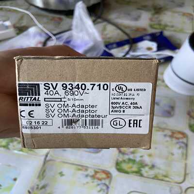（洋洋设备）威图RITTAL母线转接器SV9340.710、40A的、全