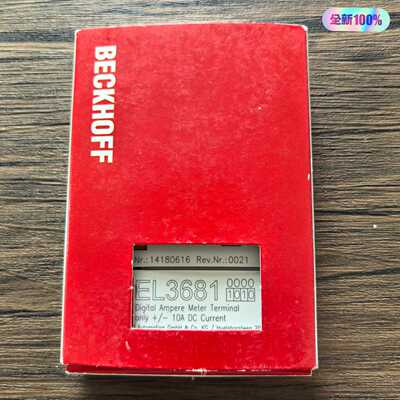 BECKHOFF倍福 EL3681-1010
