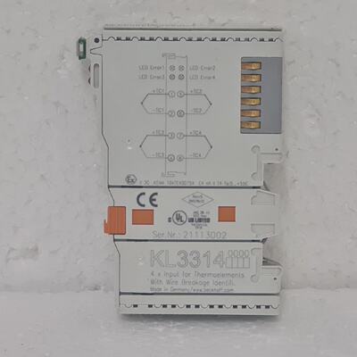 BECKHOFF KL3314 Bus Terminal 4 Channel Analog Input Temperat