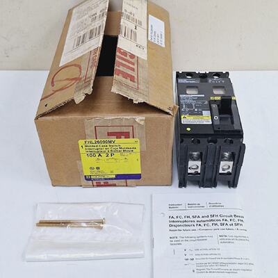 Square D FH 100 A  FHL26000MV Molded Case Switch