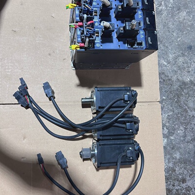 询价-伺服2套驱动器RYH401F5VV2400W电机