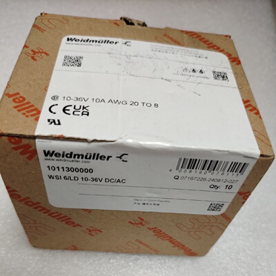 魏德米勒1011300000保险丝端子拍前询价