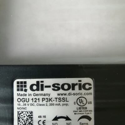 di-soric槽型光电传感器 OGU 121 P3K-TS-议价