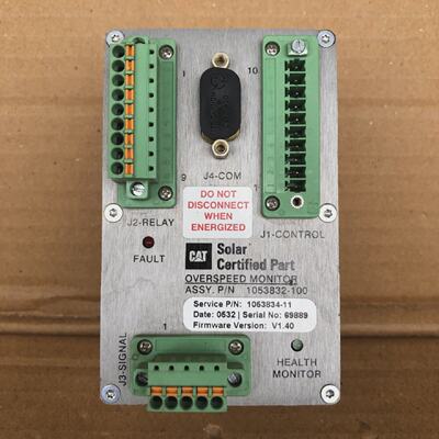 CATERPILLAR CAT 1053832100 OVERSPEED MONITOR 105383411 3