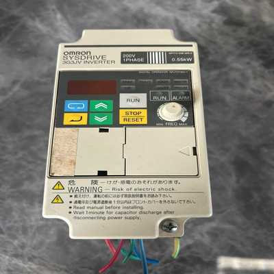 变频器3G3JV-AB004.0.55KW.拆询价