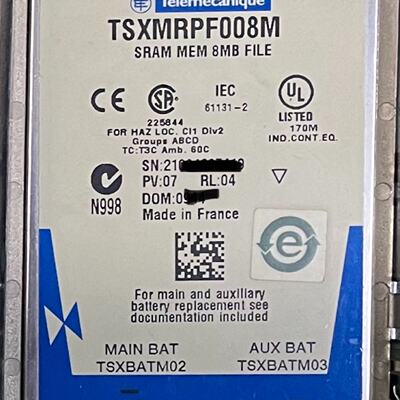 施耐德TSXMRPF008M