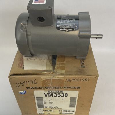 BALDOR RELIANCE VM3538 INDUSTRIAL MOTOR 0.5HP 230460V 21AMP