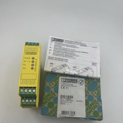 PHOENIX CONTACT PSRSCP 24UCESA43X11X2B SAFETY RELAY NEW IN B
